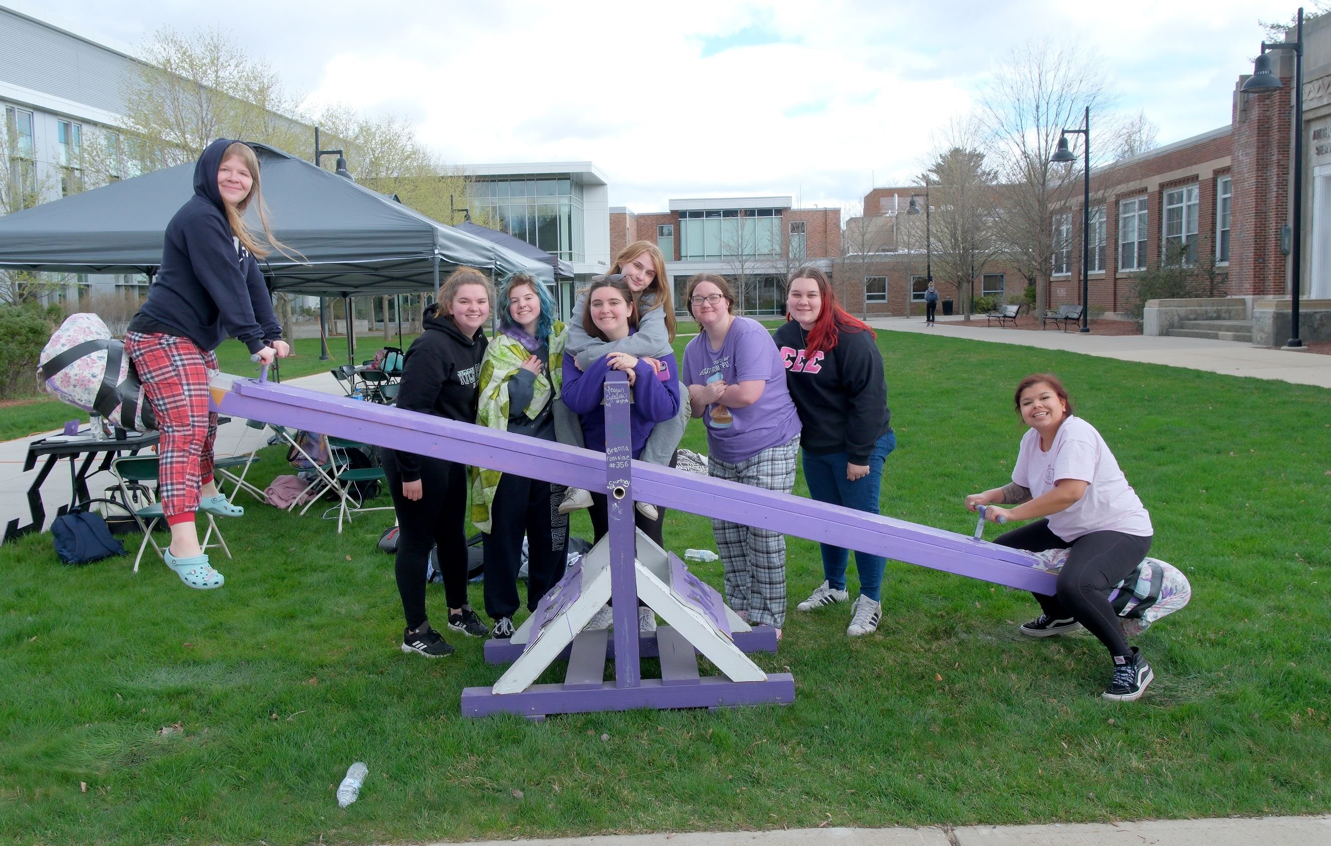 Greek Life - Sigma Sigma Sigma Teeter Totter-A-Thon