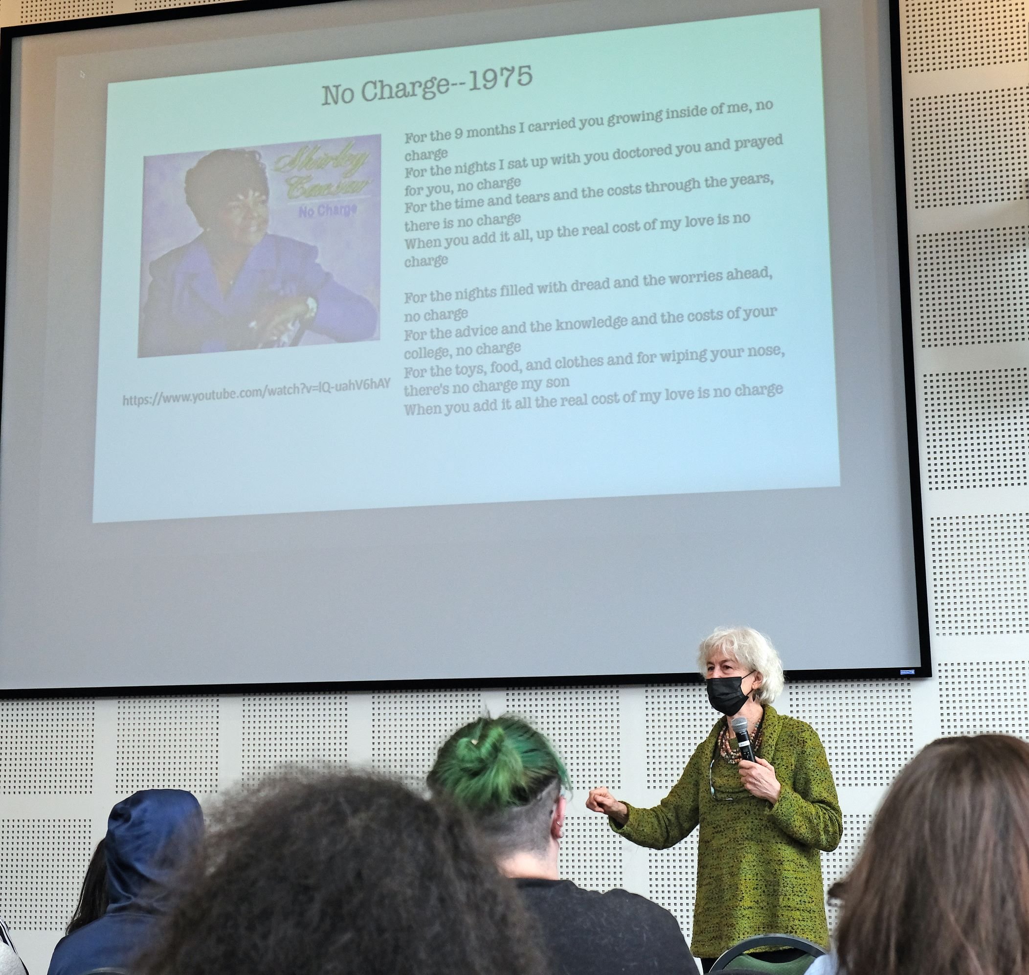 Around Campus - Nancy Folbre Lecture, March 17, 2022