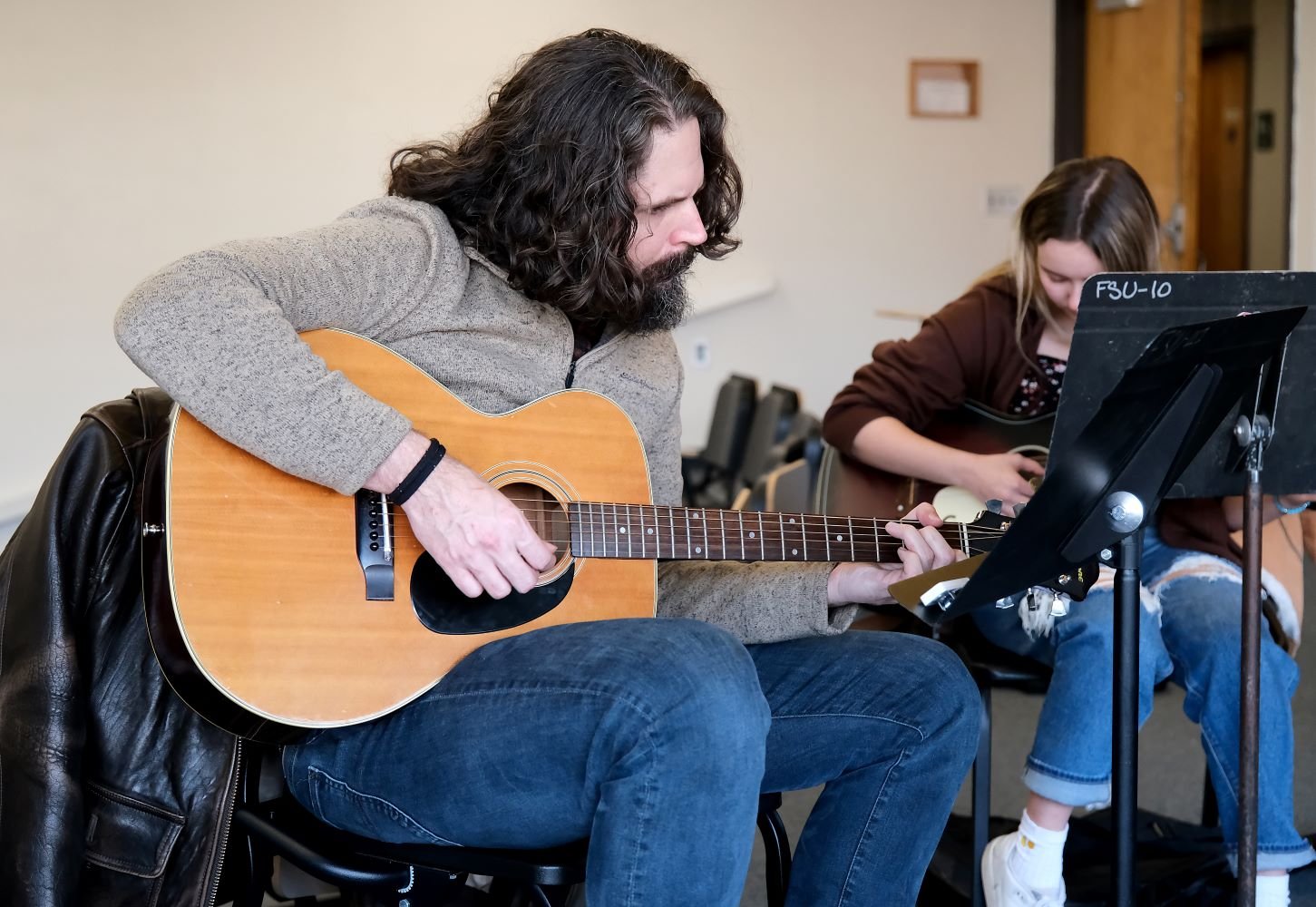 Around Campus - Guitar Class