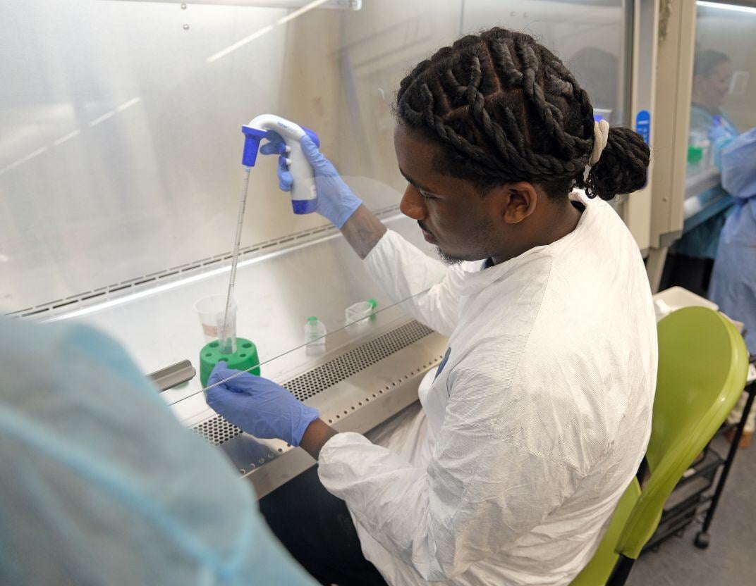 Around Campus - Genetics Lab; Tissue Culture