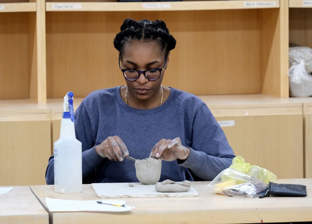 Around Campus - Ceramics: Pinch Pot