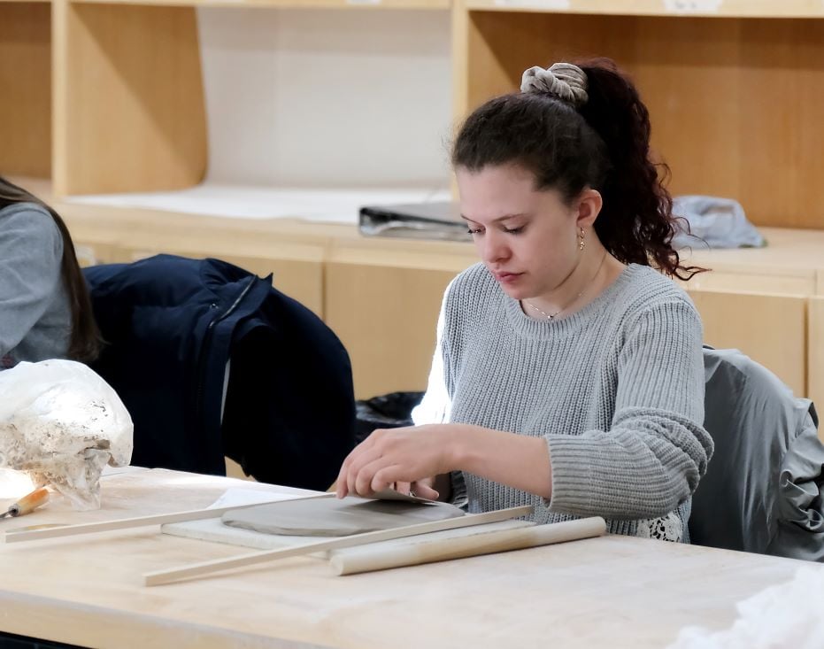 Around Campus - Ceramics: Slab Method