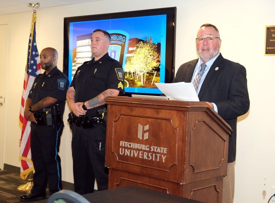 Fitchburg State University Police Department - Promotion Ceremony