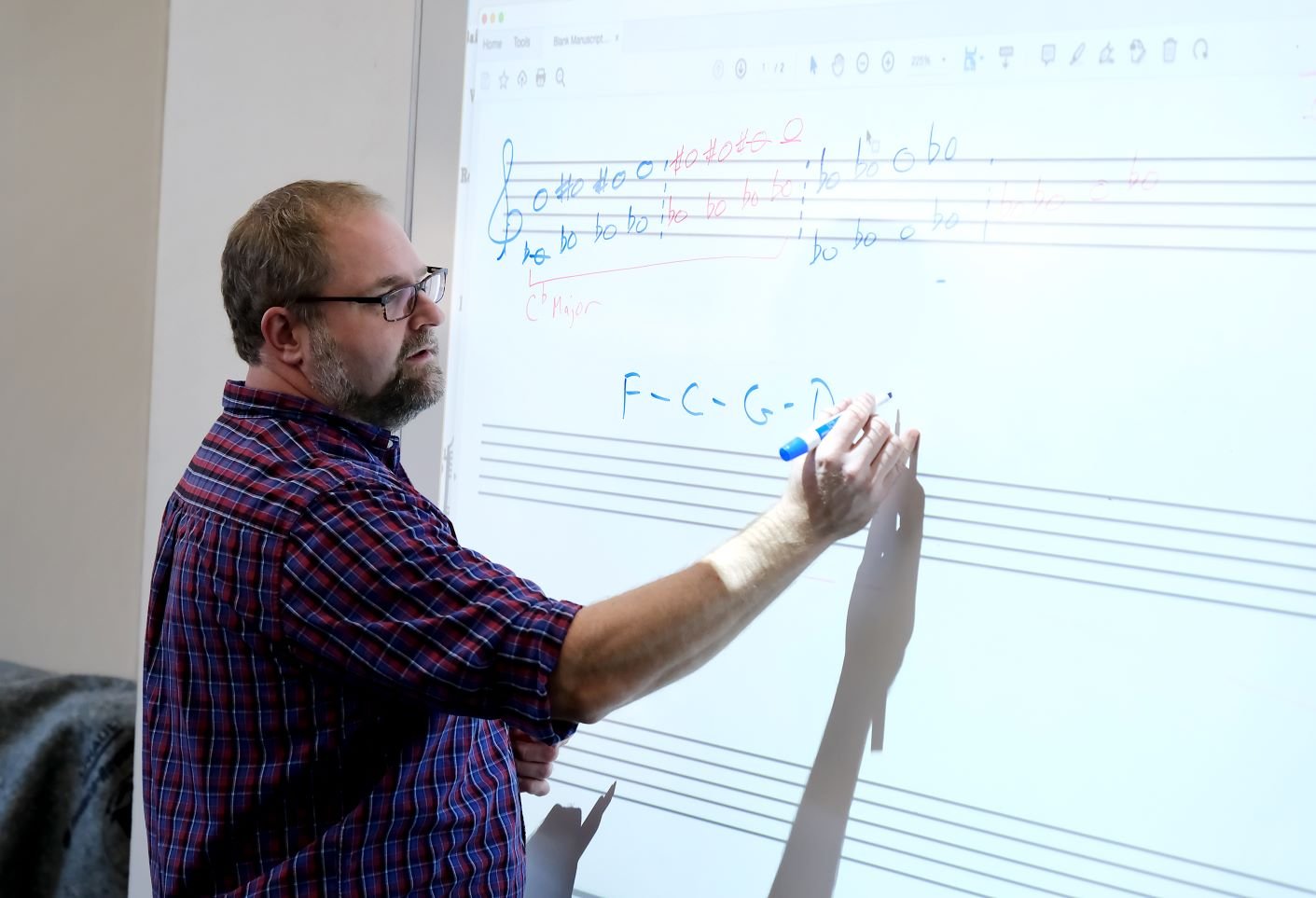 Around Campus - Music Professor Justin Casinghino