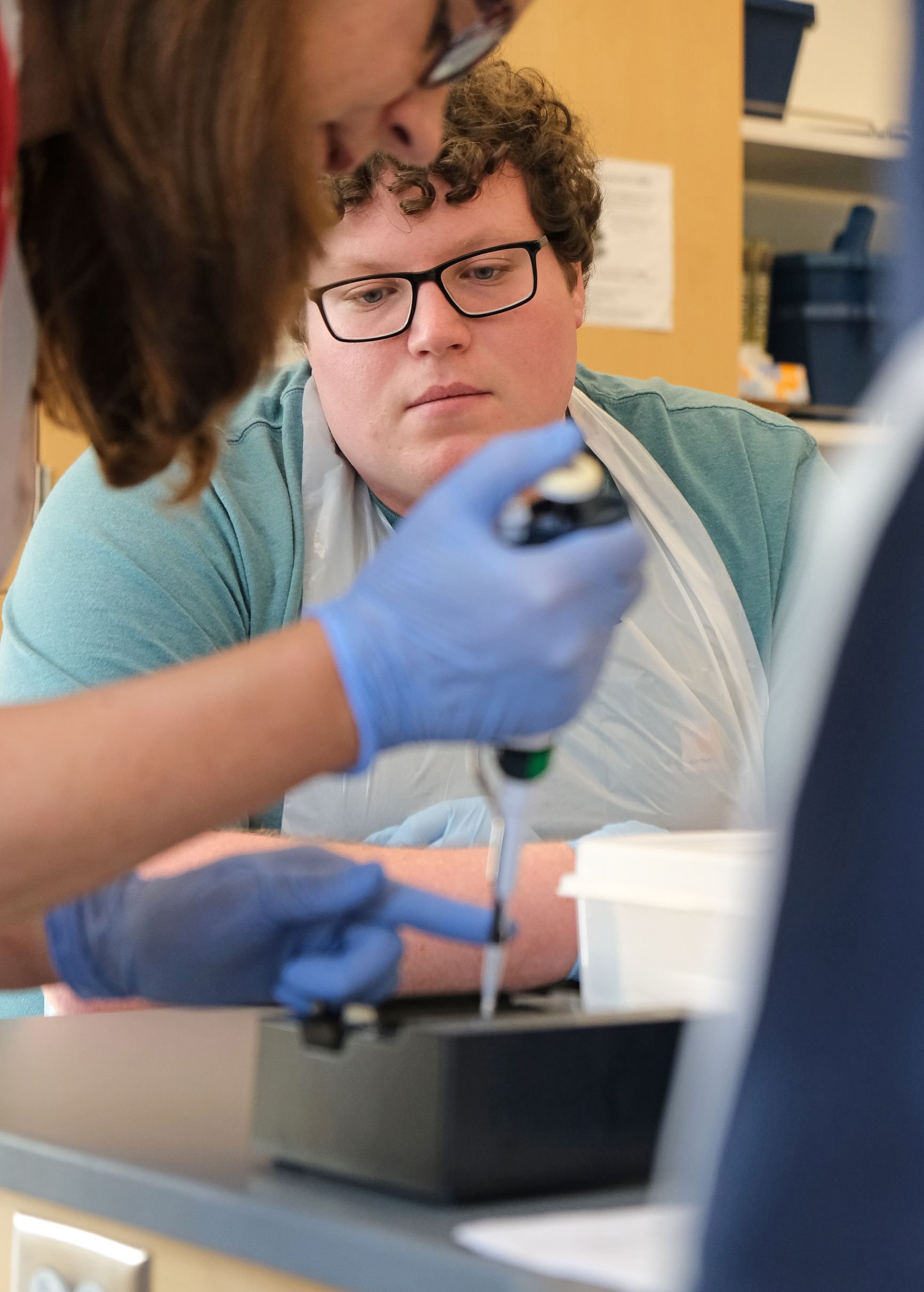 Around Campus - Gel Electrophoresis Lab