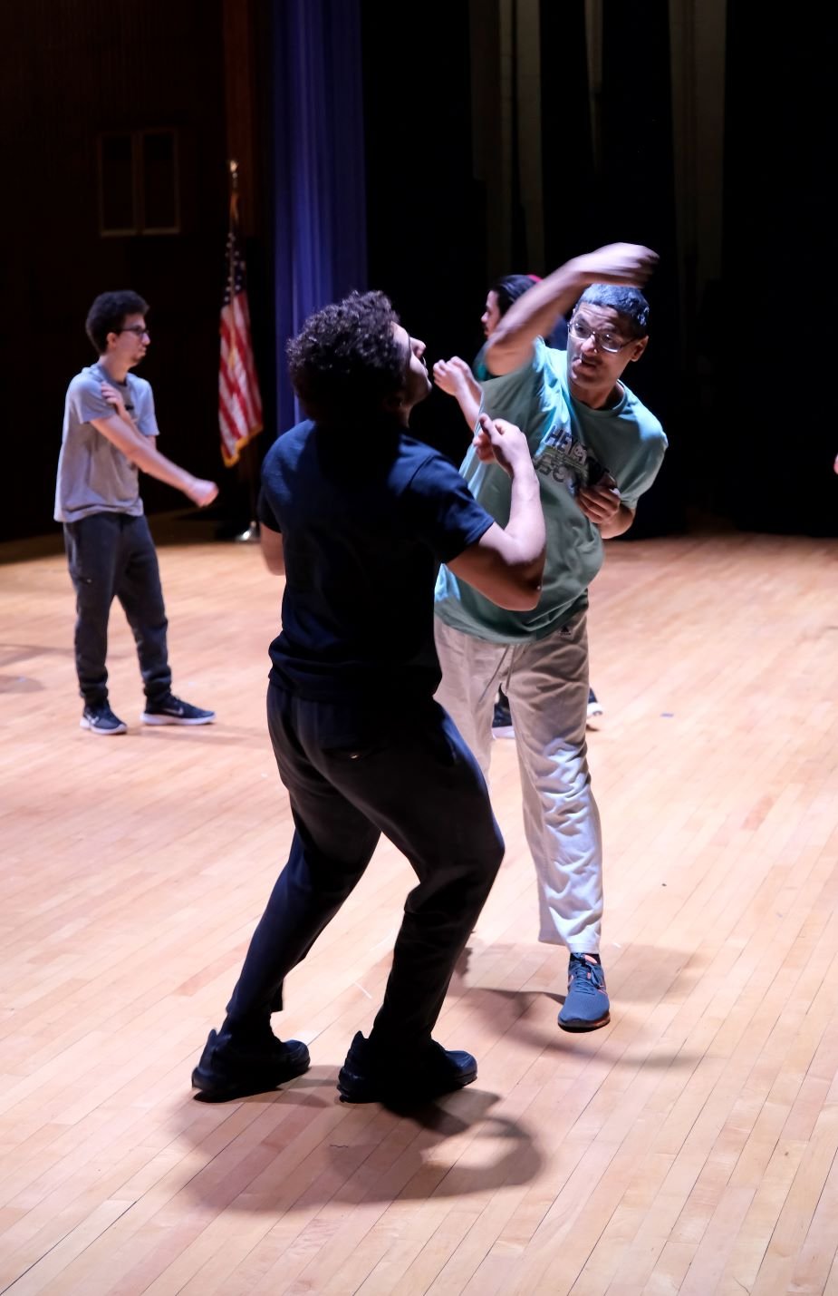 Around Campus - Stage Movement: Hand to Hand Combat