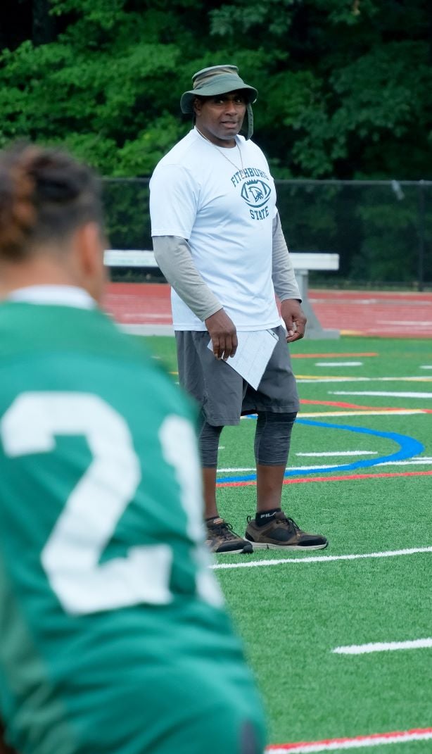 Football Team Walk-Through at Elliot Field