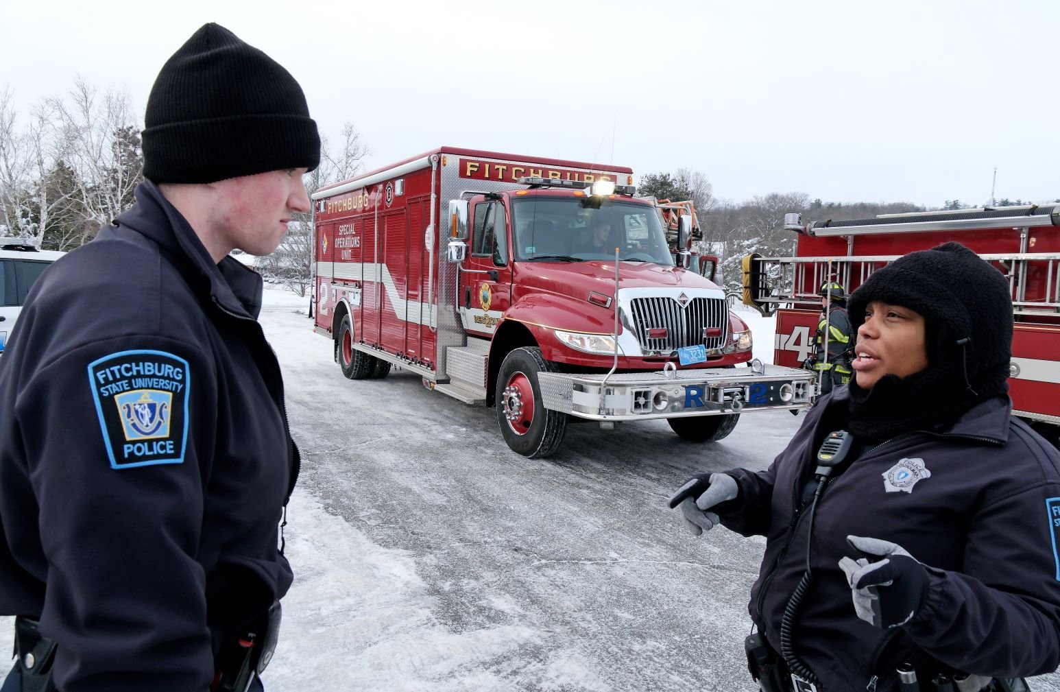 University Police and Fitchburg Fire Department Conduct Joint Training ...