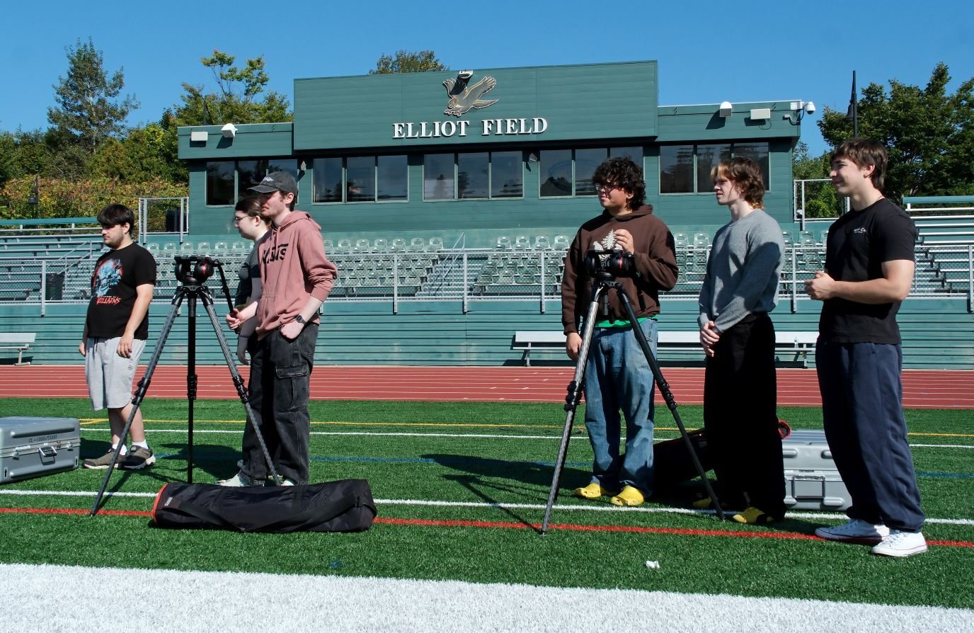 Multi-Camera Television Production Class at Elliot Field with Fitchburg ...