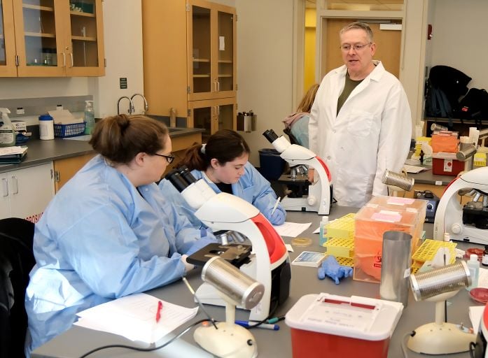 Around Campus - Medical Microbiology Lab