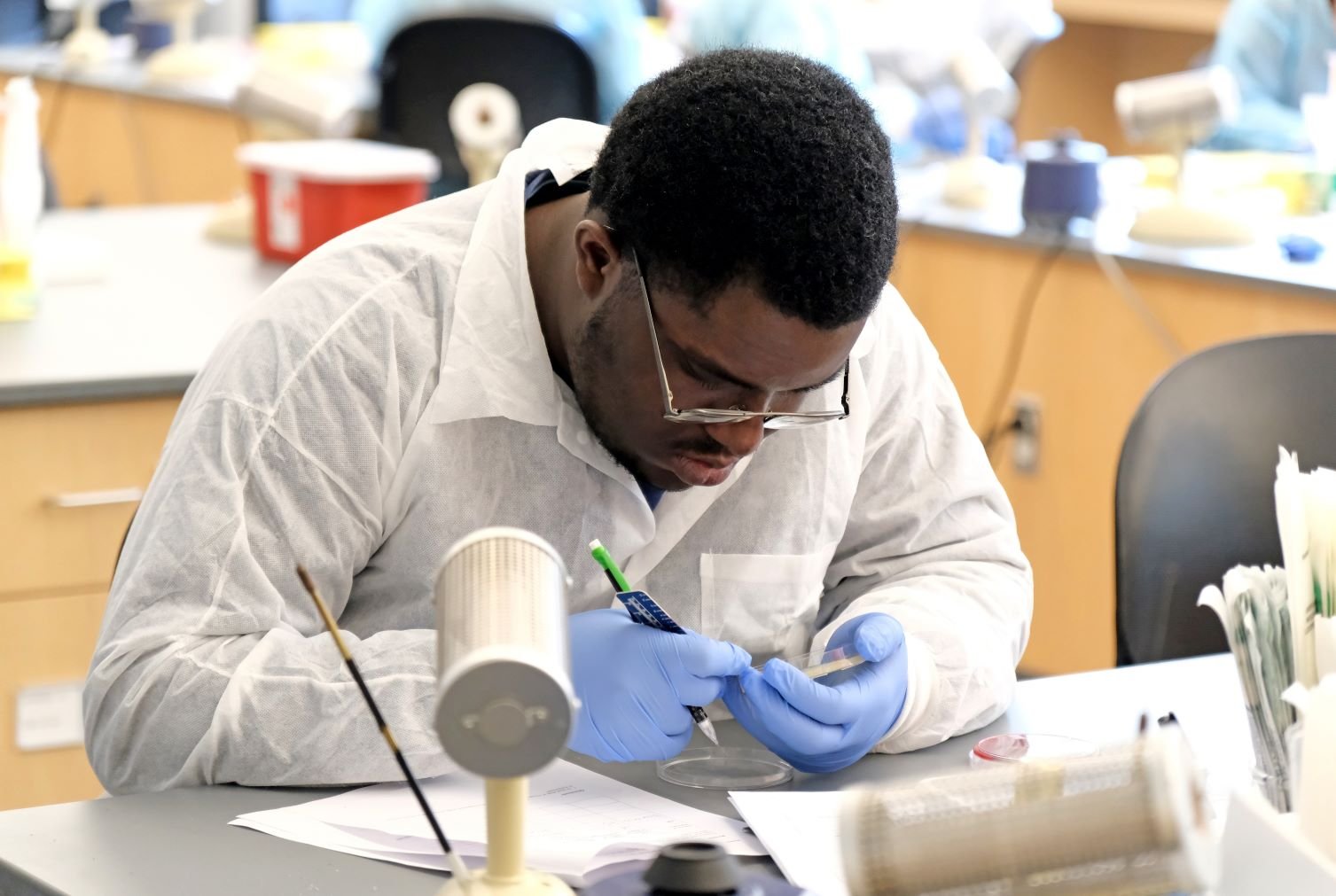 Around Campus - Medical Microbiology Lab