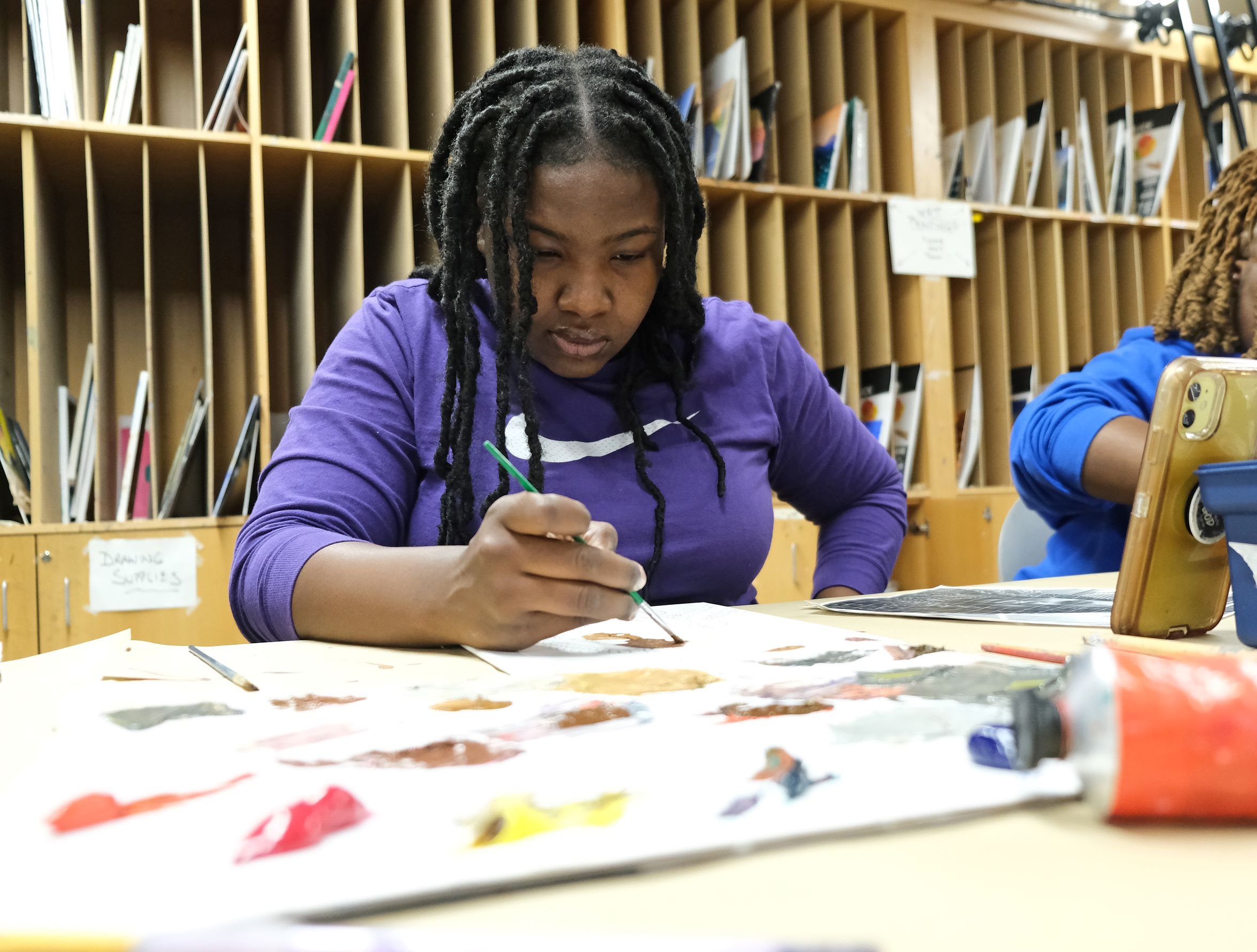 Around Campus - Painting Class