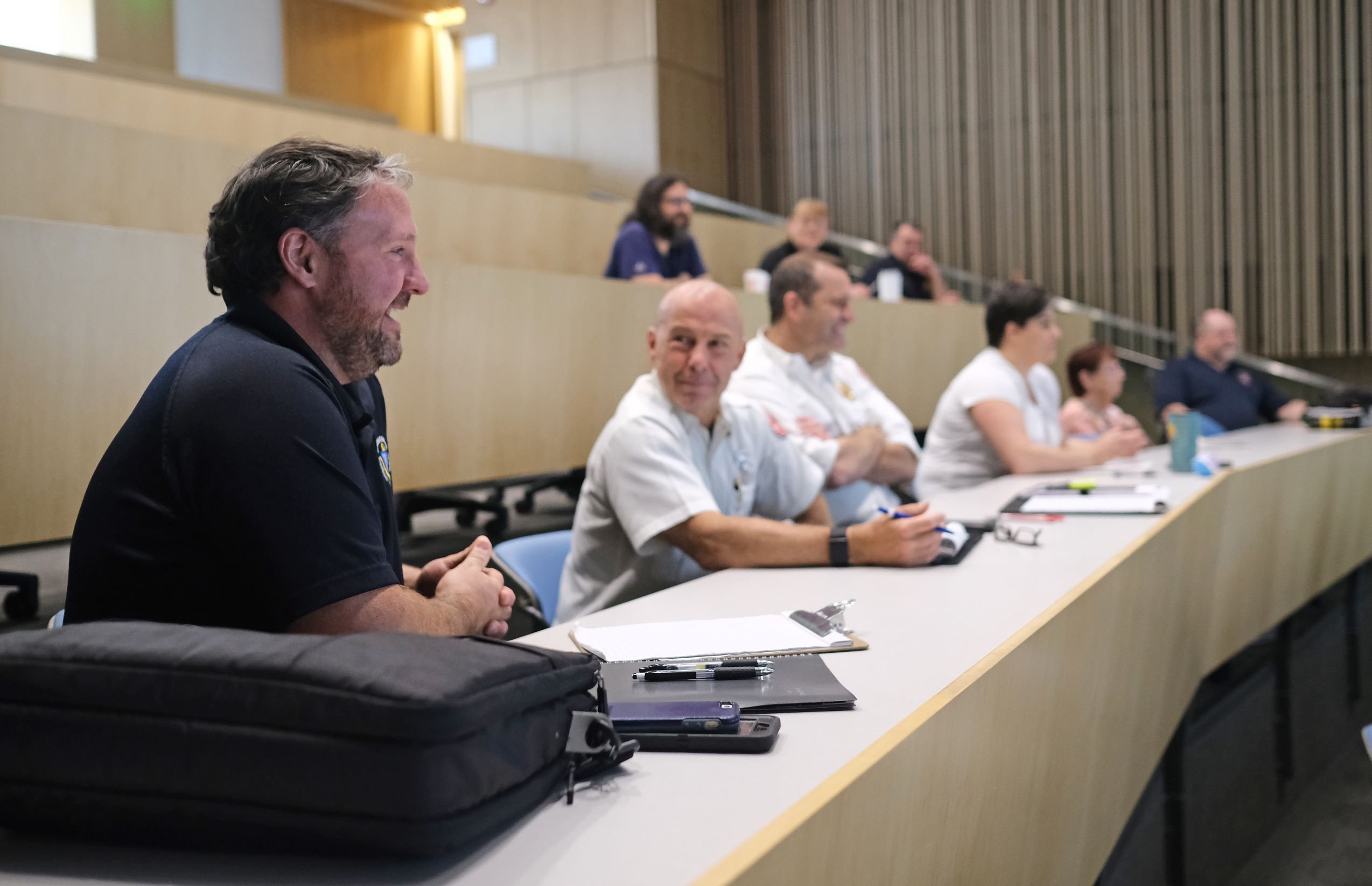 Massachusetts Emergency Management Agency (MEMA) Training on Campus
