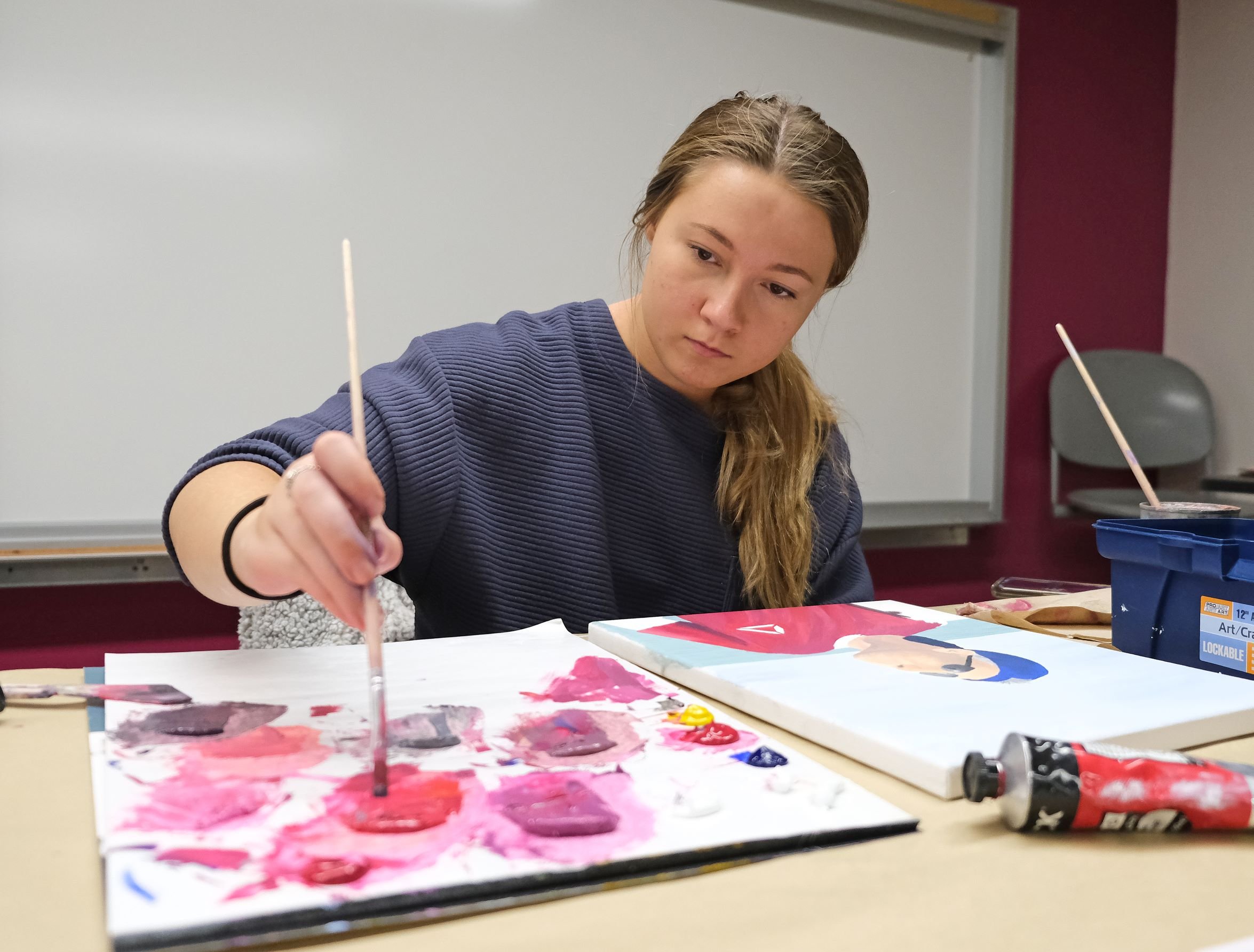 Around Campus - Painting Class