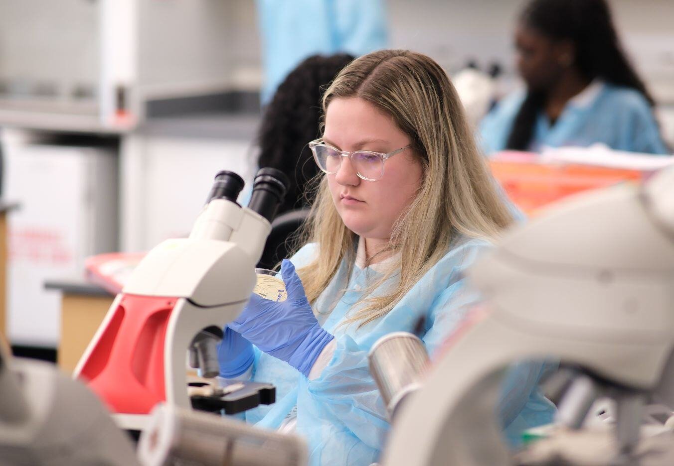 Around Campus - Microbiology Lab