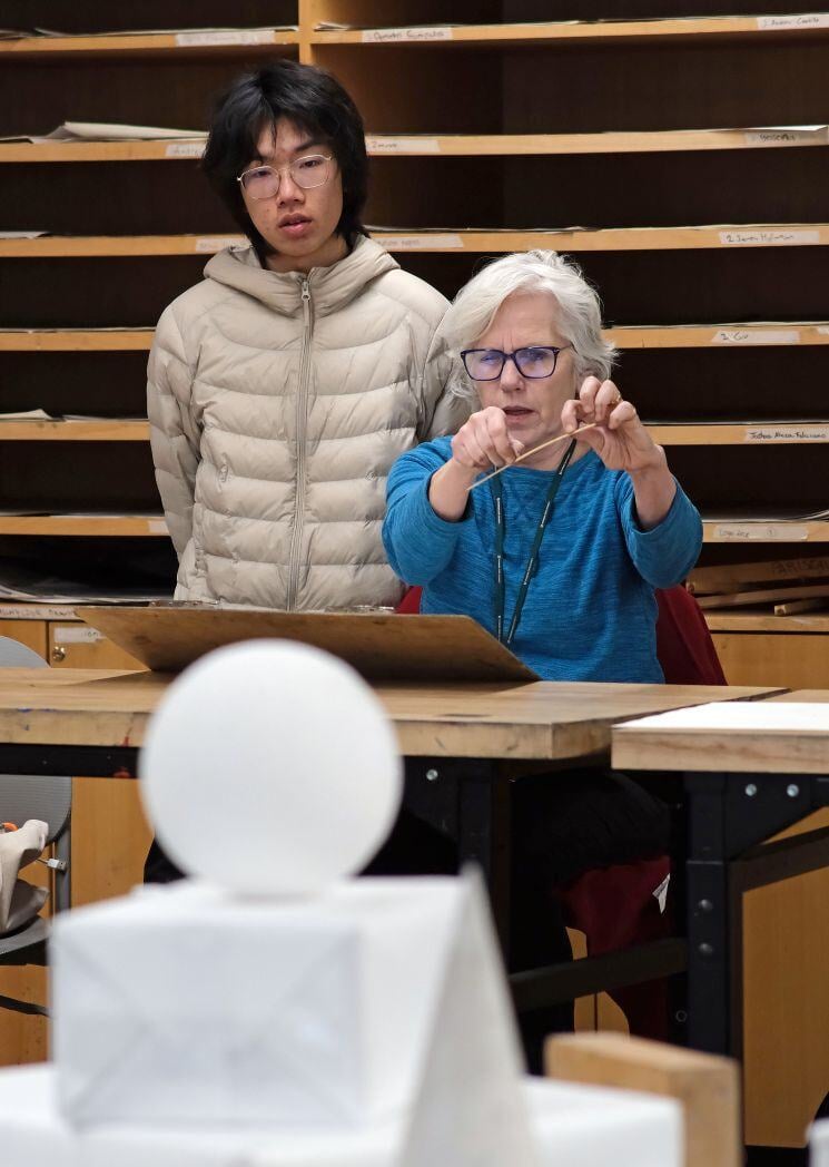 Around Campus - Drawing