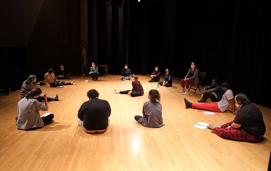 Around Campus - Stage Movement in Weston Auditorium
