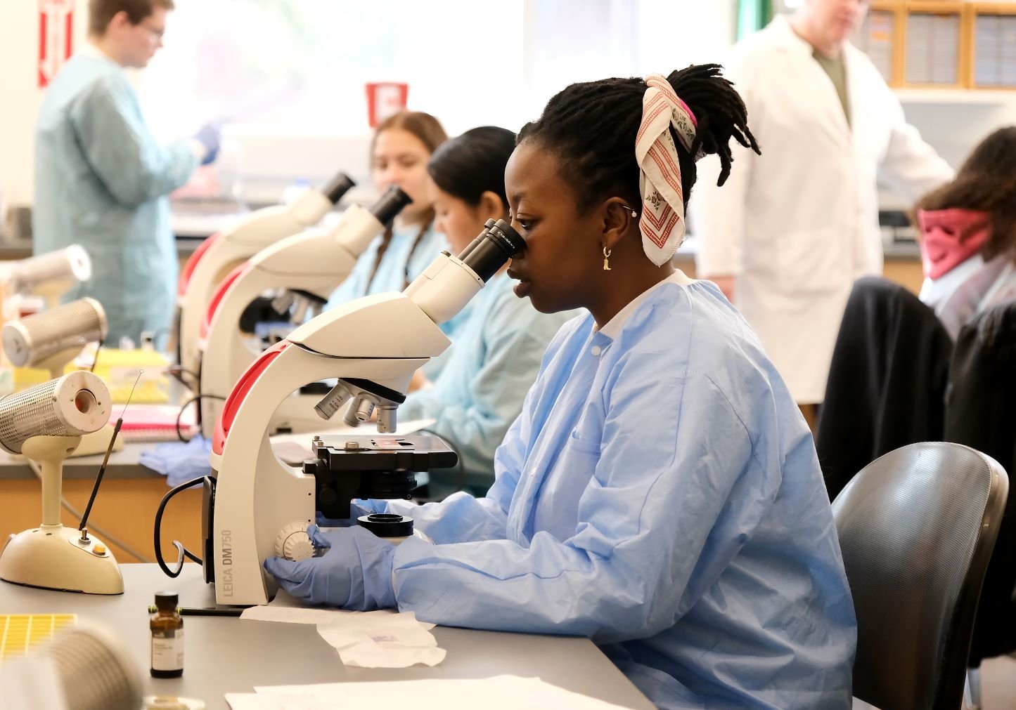 Around Campus - Medical Microbiology Lab