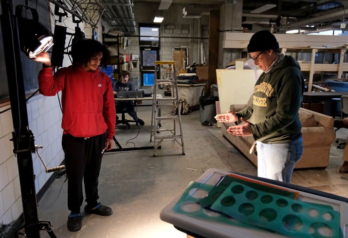 Around Campus - Technical Theater; Lighting