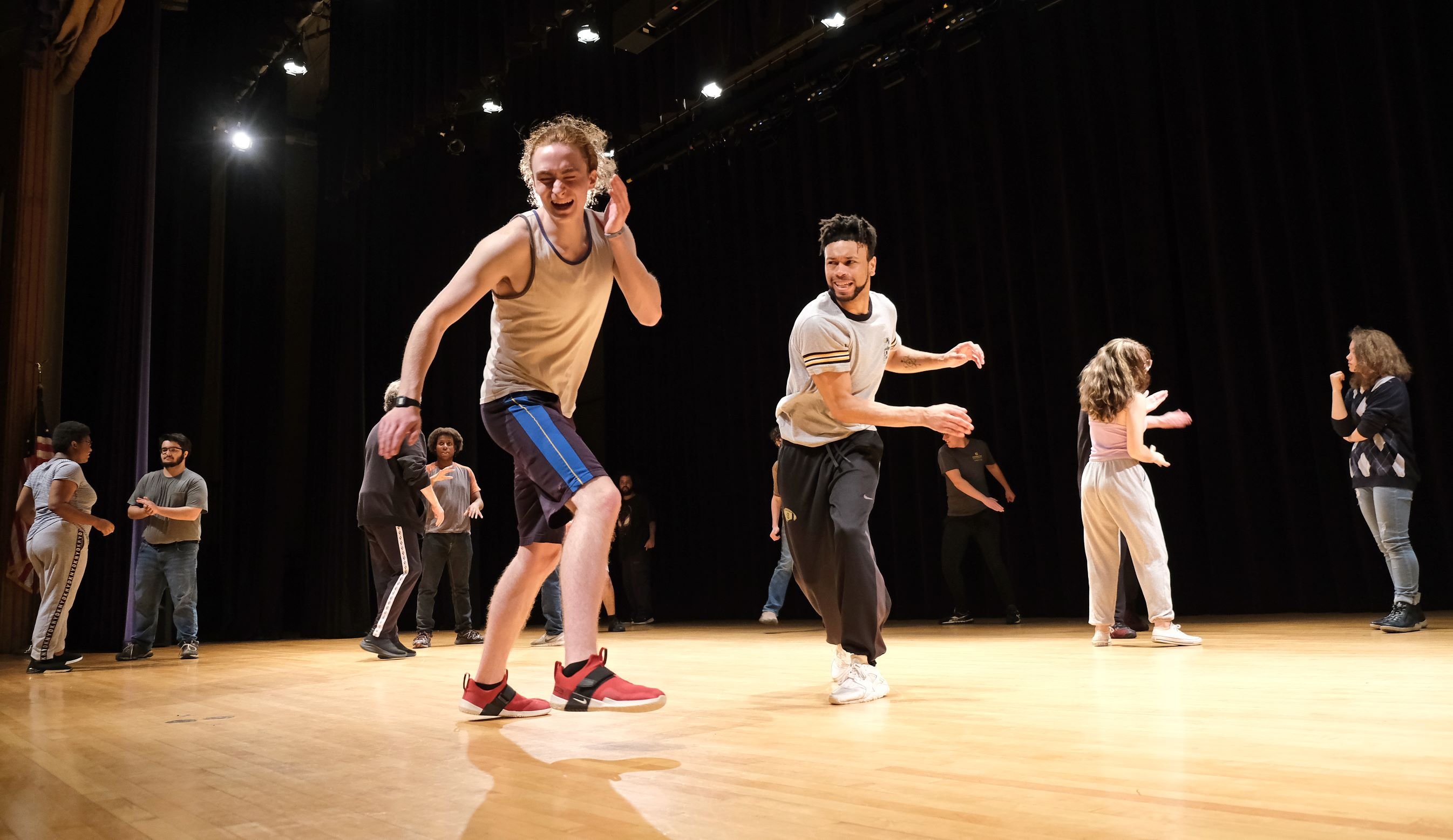 Around Campus - Stage Movement: Hand to Hand Combat