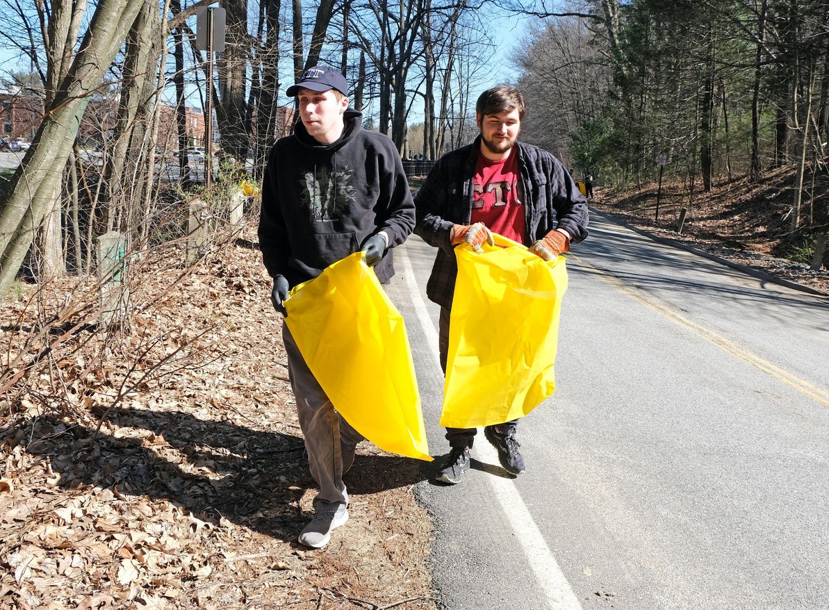 Around Campus - Earth Day Clean Up