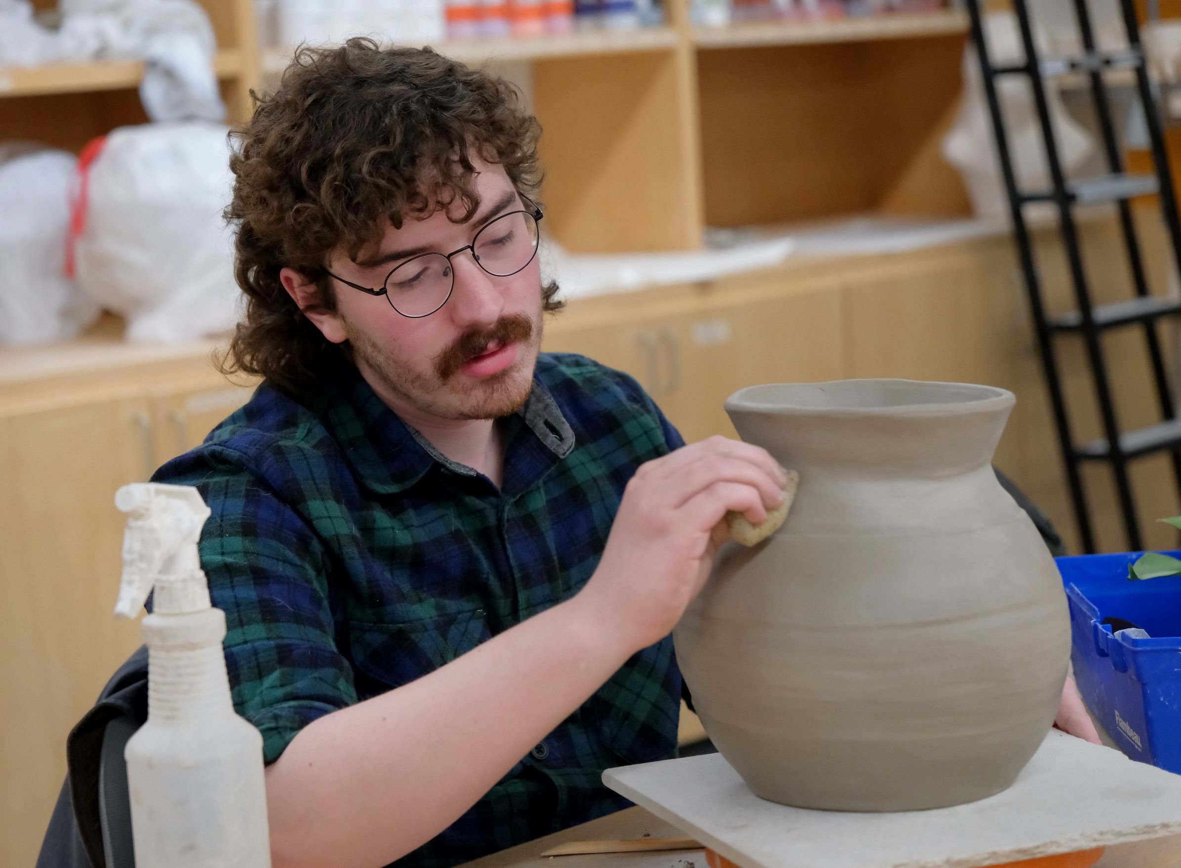 Around Campus - Ceramics: Coil Method