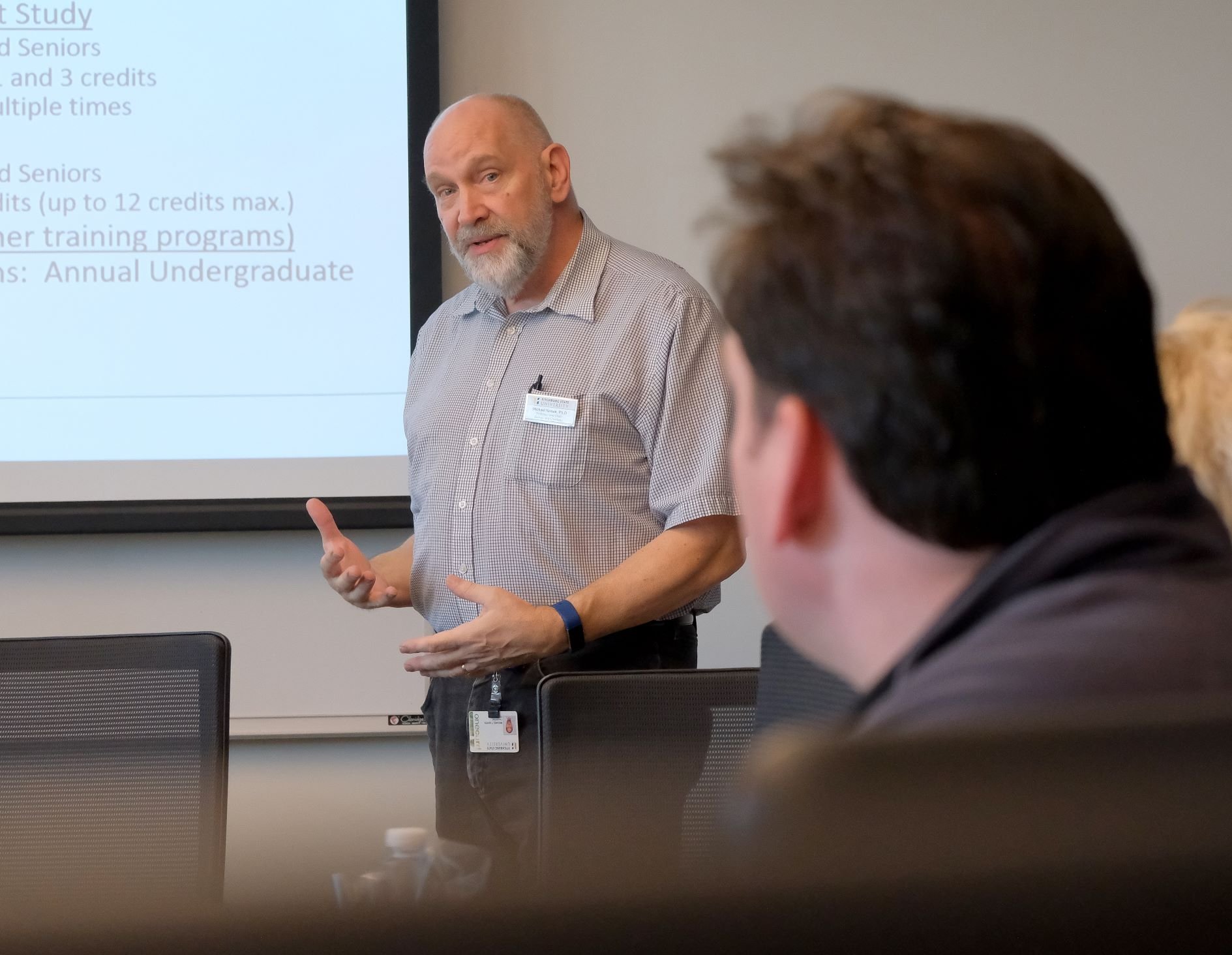 State Senator Cronin Visits Campus