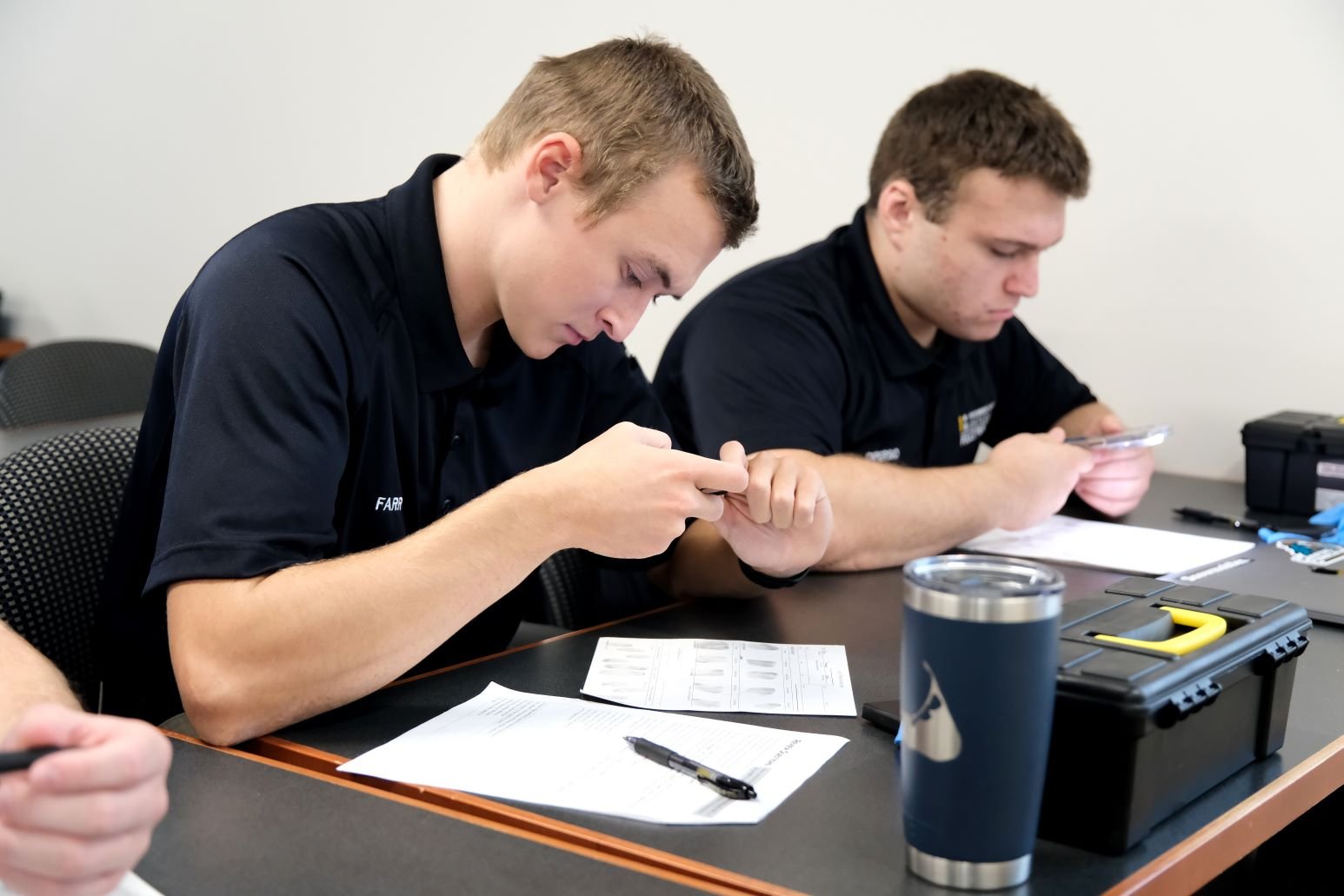 Around Campus - Criminal Investigation, Fingerprint Identification