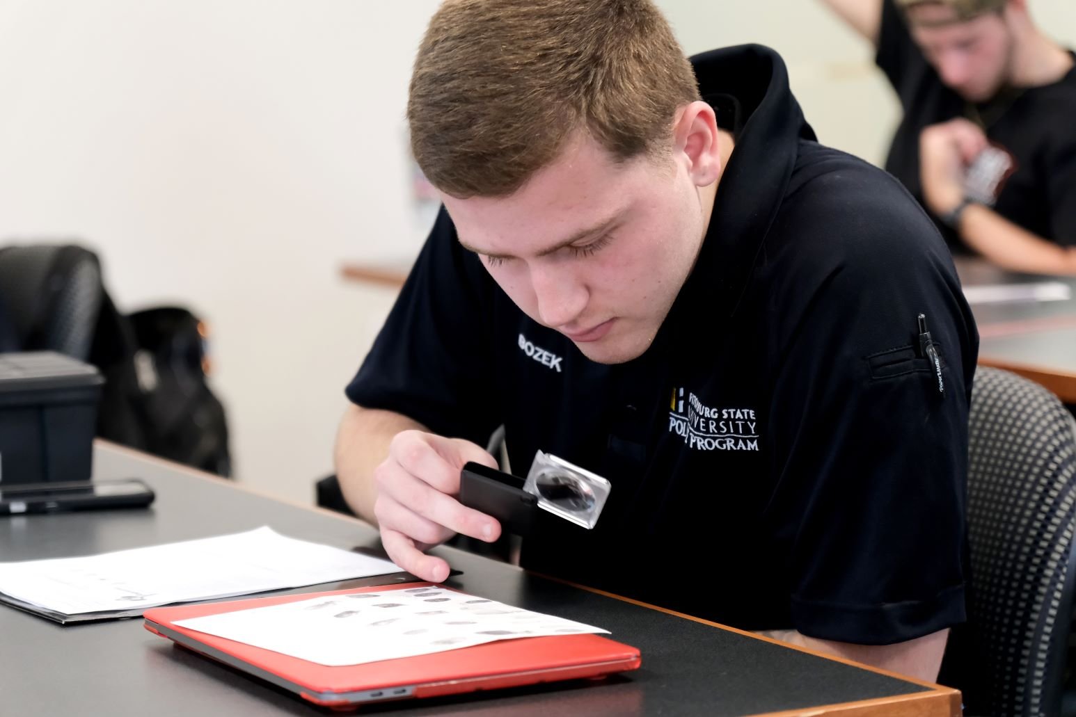 Around Campus - Criminal Investigation, Fingerprint Identification