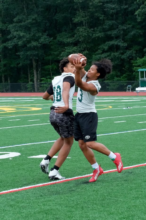 Football Team Walk-Through at Elliot Field