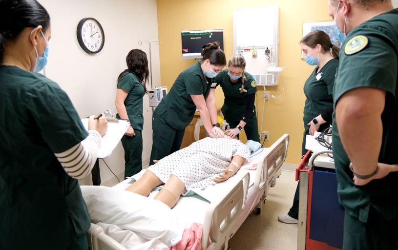 Nursing Simulation Laboratory; Code Blue Scenario
