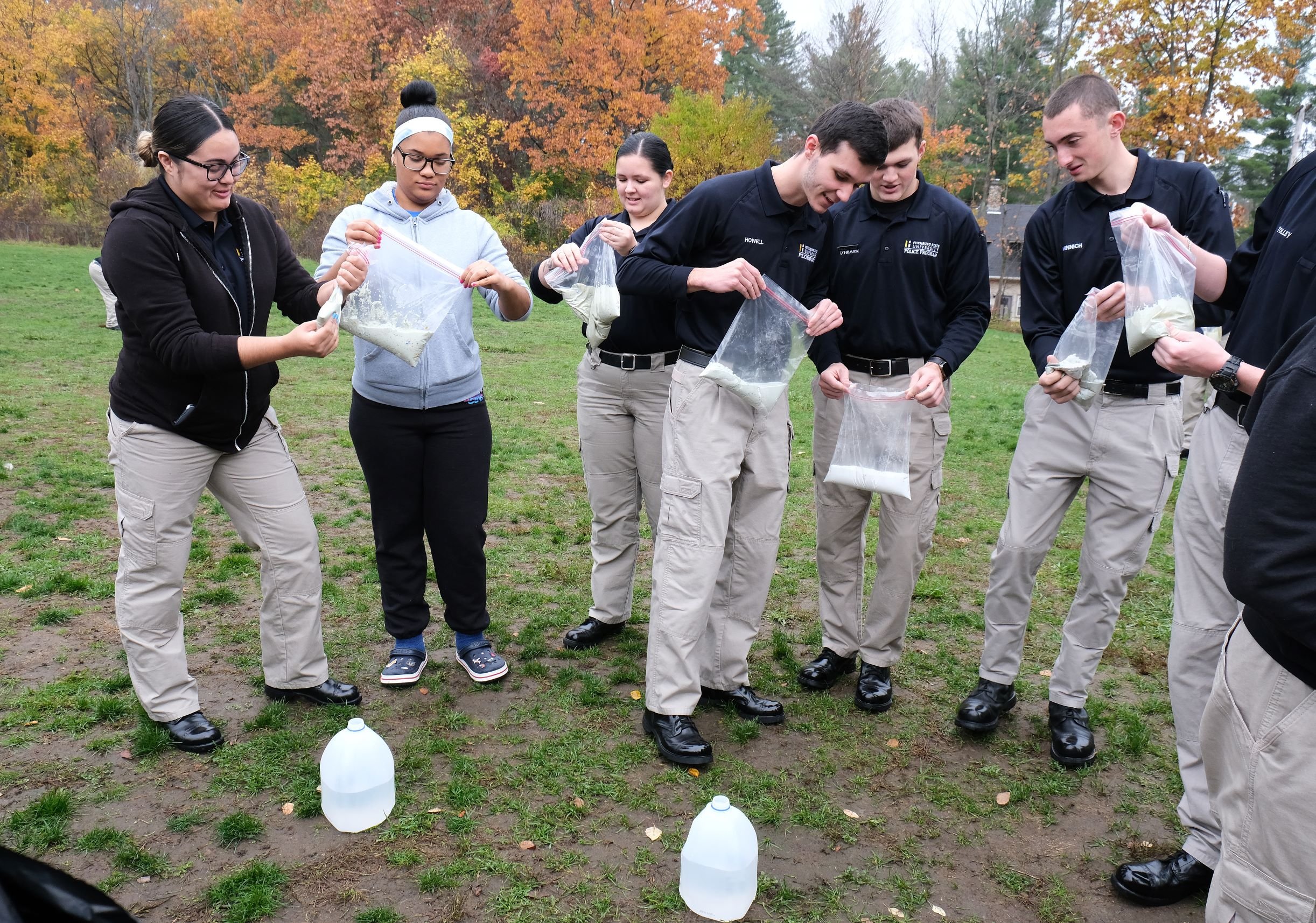 Around Campus - Criminal Investigation, Footprint Lab