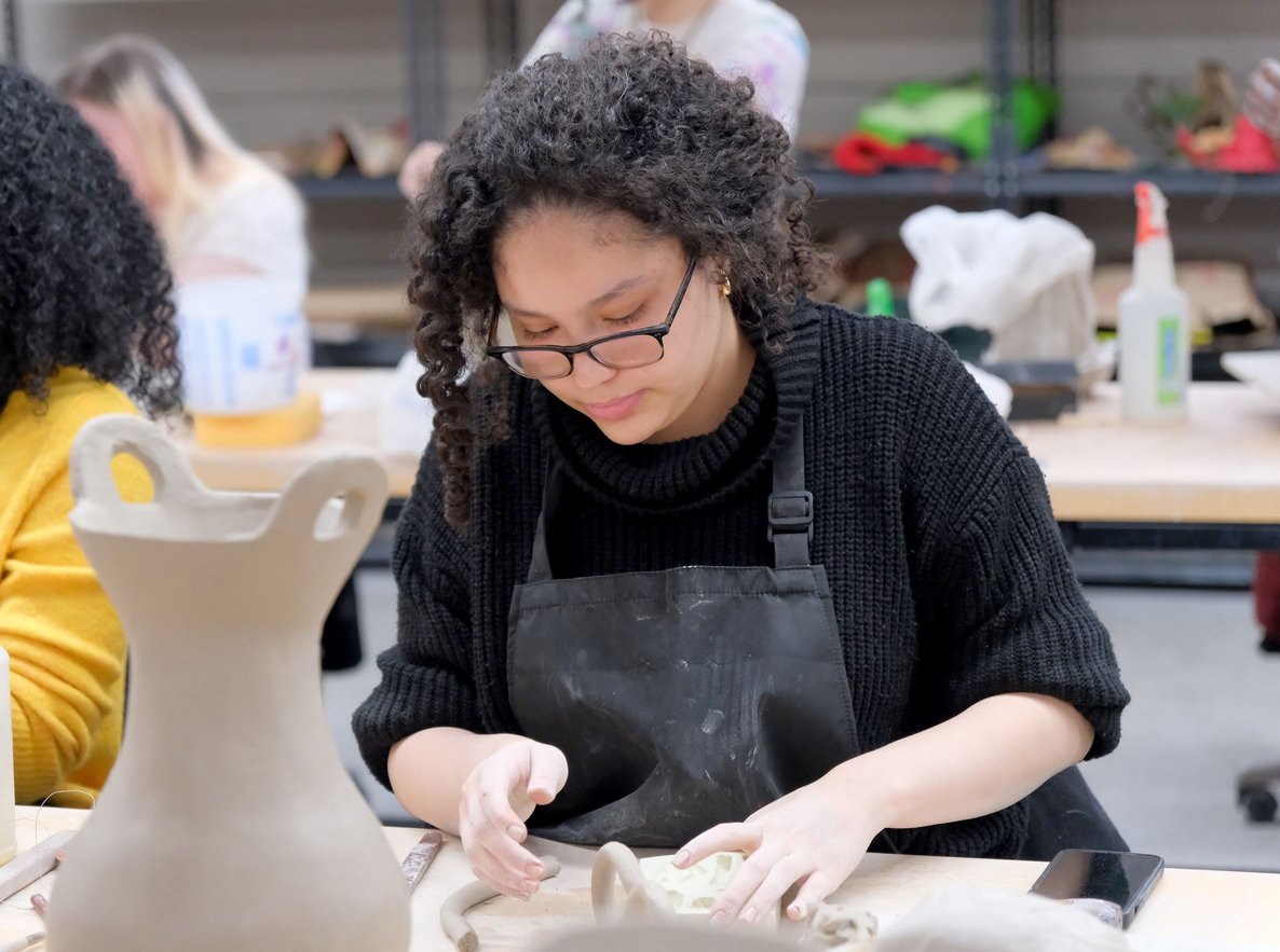 Around Campus - Ceramics: Coil Method