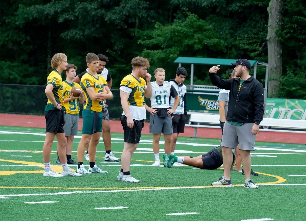 Football Team Walk-Through at Elliot Field