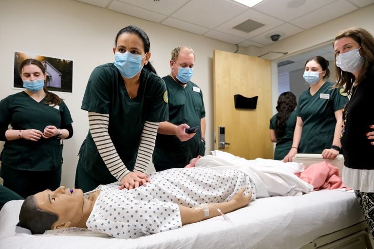 Nursing Simulation Laboratory; Code Blue Scenario