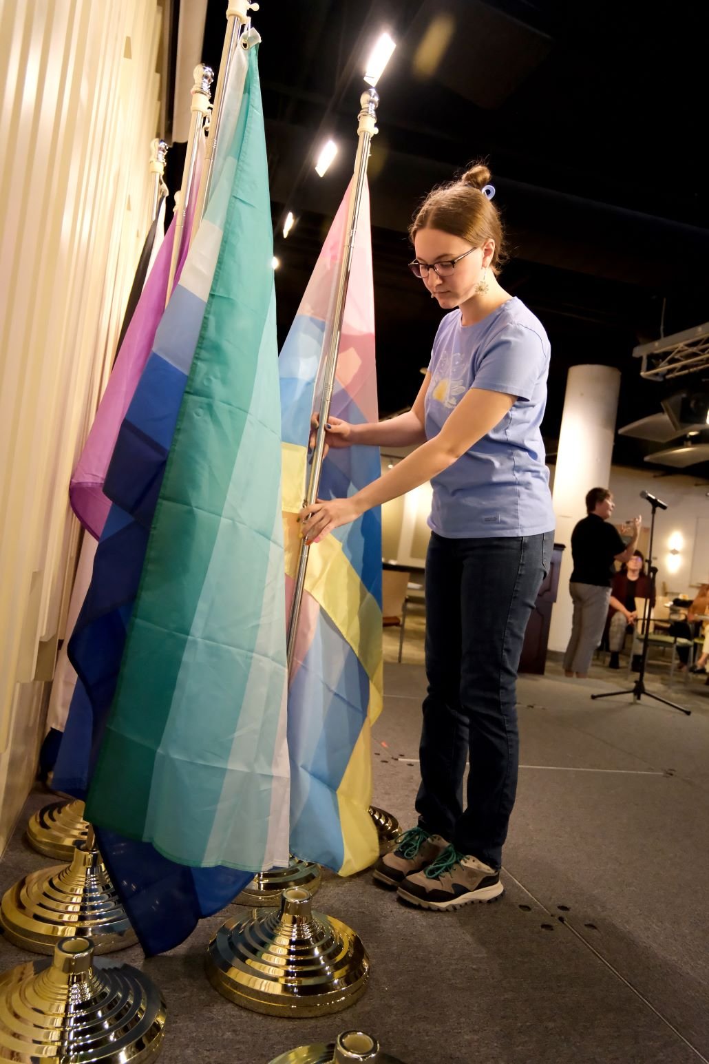 LGBTQ+ Flag Presentation and Fitchburg State Choir - LGBTQ+ History Month
